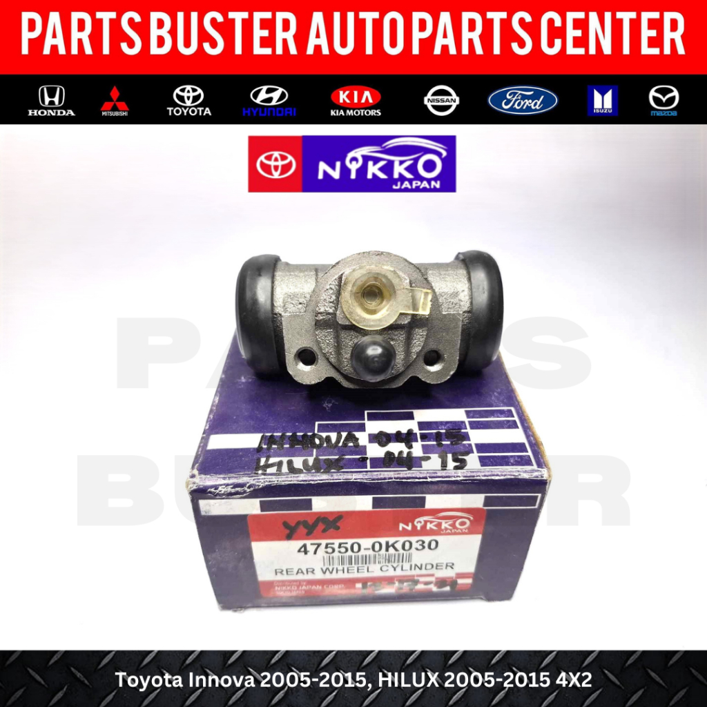 Wheel Cylinder Assembly (Rear) for Toyota Innova 2005-2015, HILUX 2005 ...