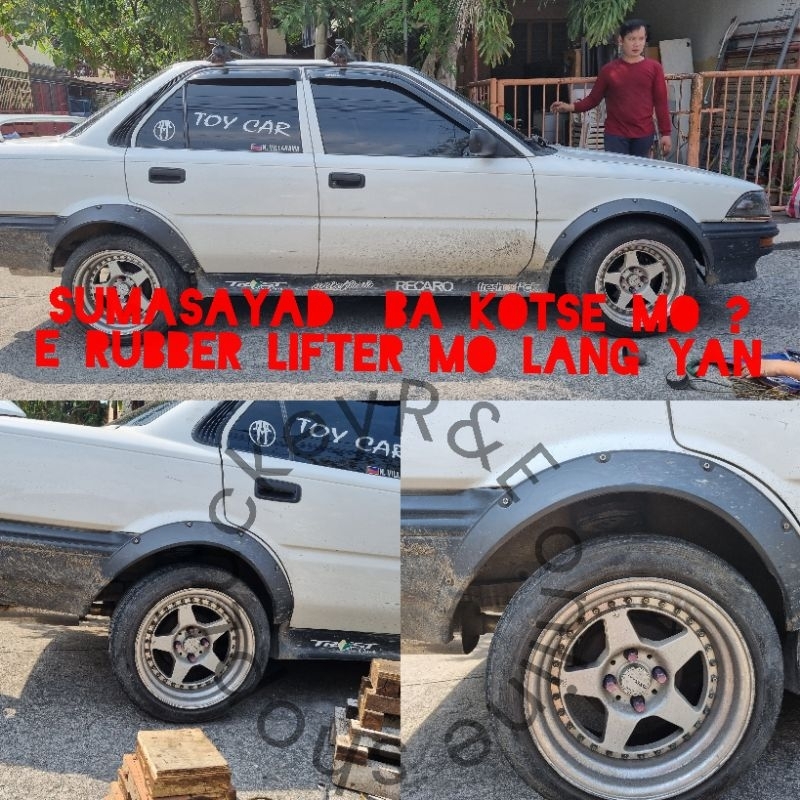 Rubber lifter for Corolla Small body & big body heavy duty 2pcs ...