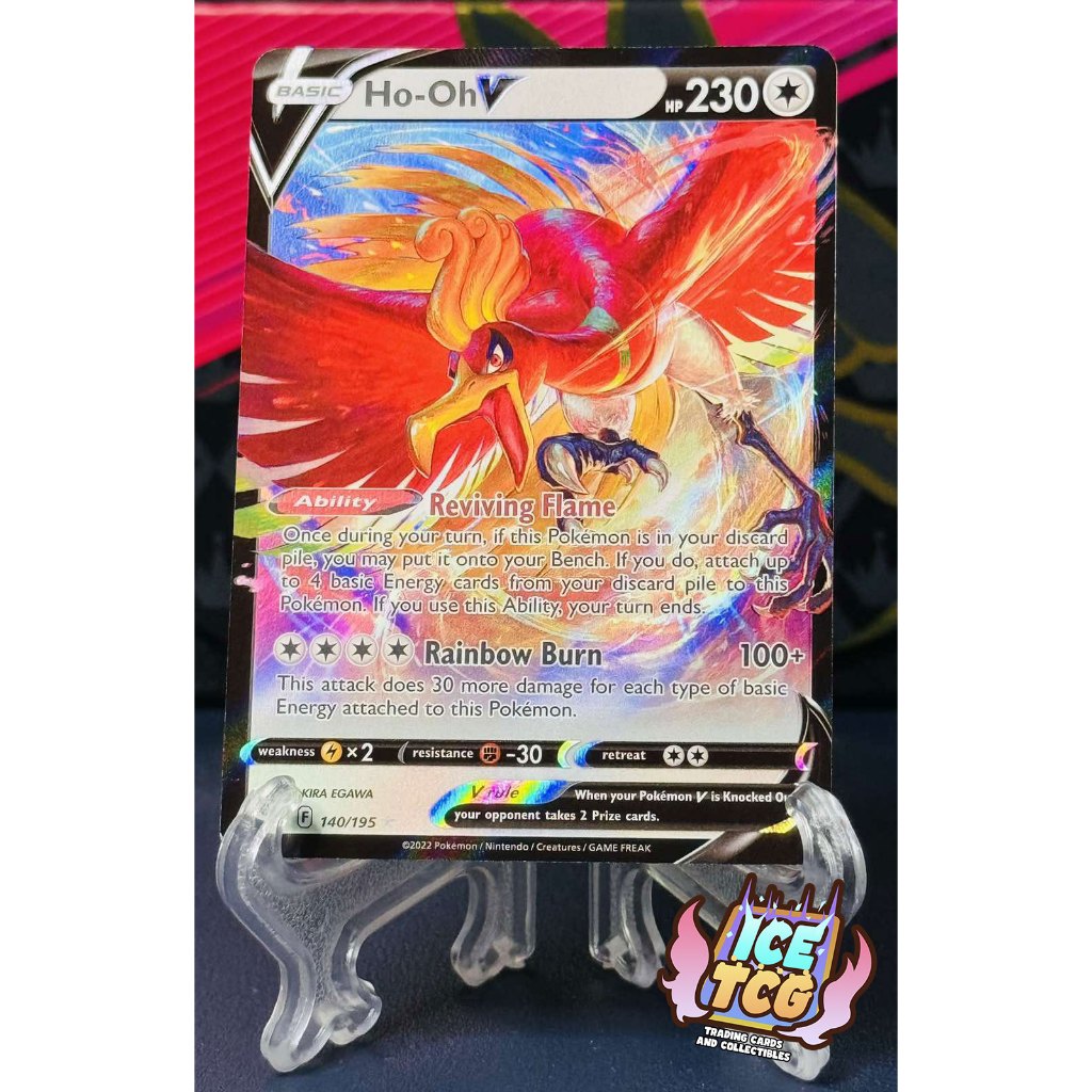 Ho-Oh V - 140/195 - Ultra Rare (ST) | Shopee Philippines