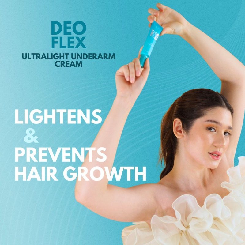Deoflex Underarm Whitening Cream Fragrance Free Mixtrue Beauty | Shopee ...