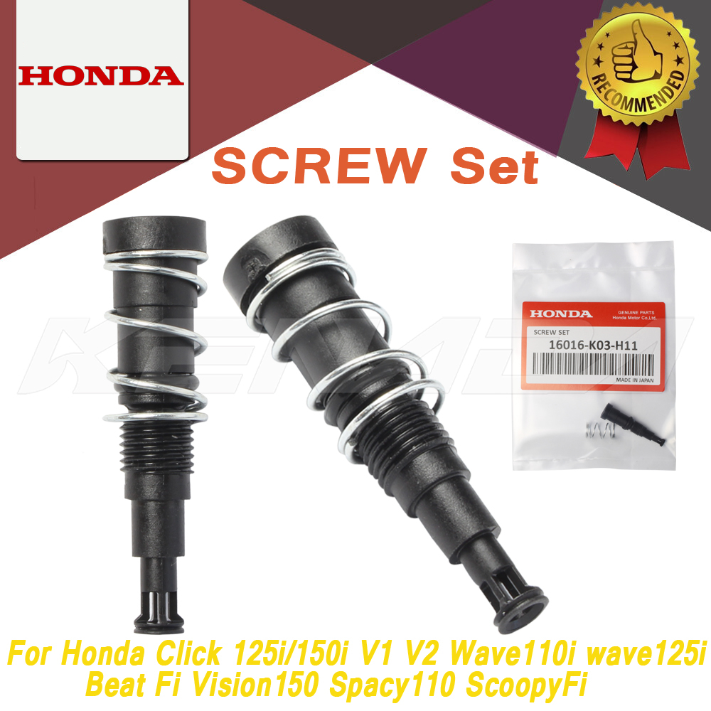 Idle Screw Set For Honda Click 125i/150i V1 V2 Wave110i wave125i Beat ...