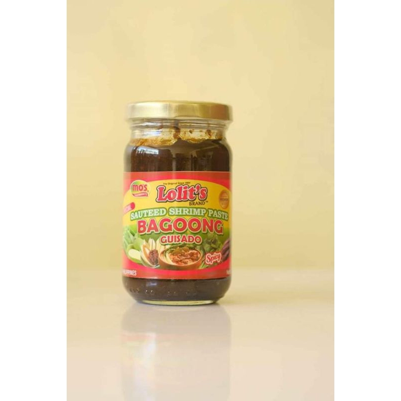 Lolit's sauteed Bagoong shrimp paste spicy 250g | Shopee Philippines