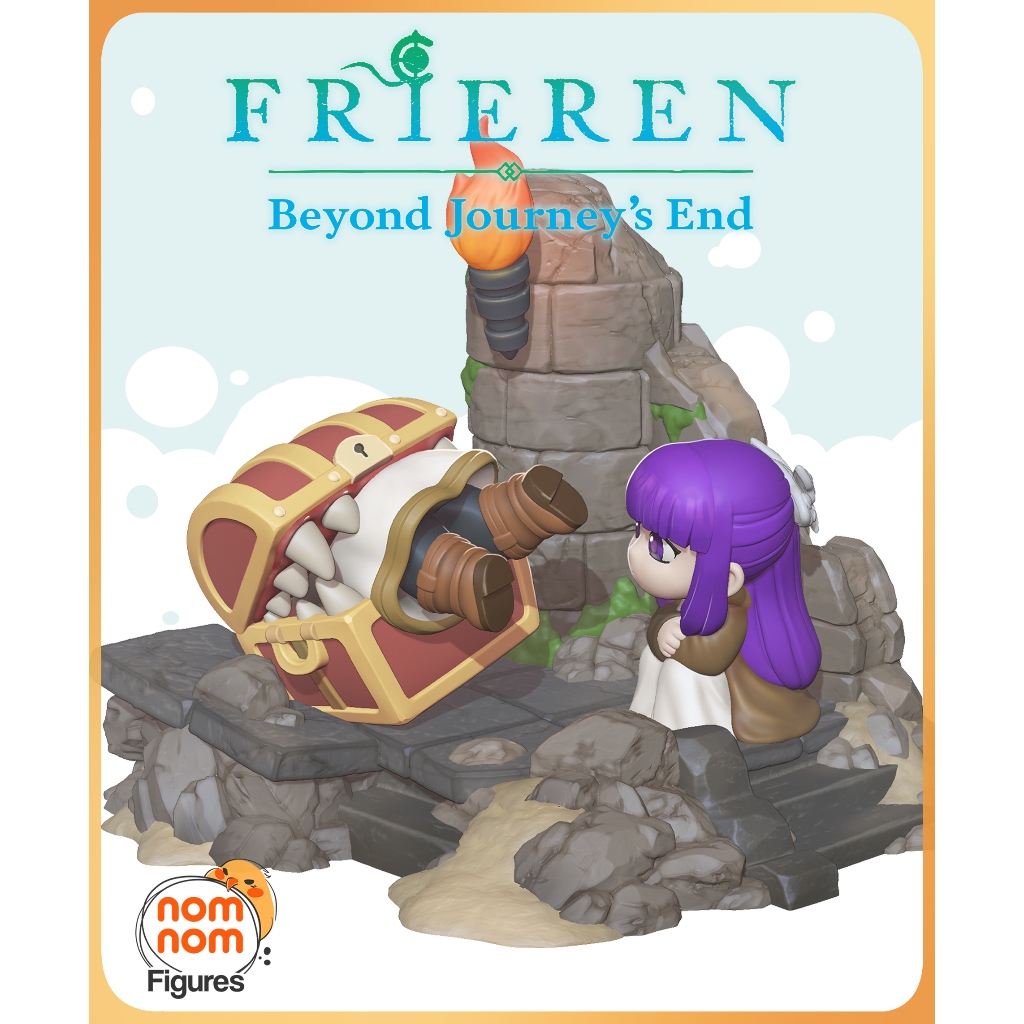 Chibi Frieren X Mimic (Frieren's: Beyond Journey's End) 3D Printed ...