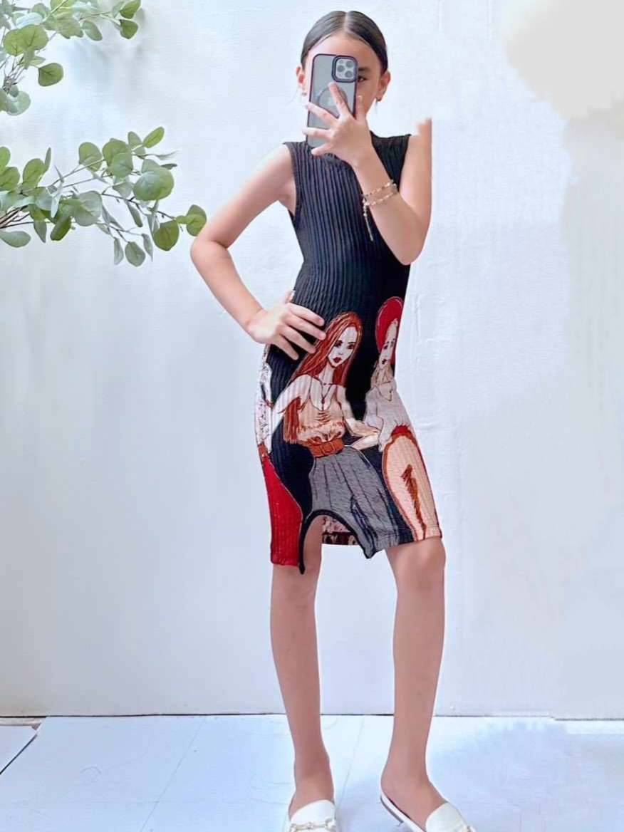 BODYCON DRESS FOR YOUNG GIRLS(FIT FOR 6-9 YRS/OLD) | Shopee Philippines