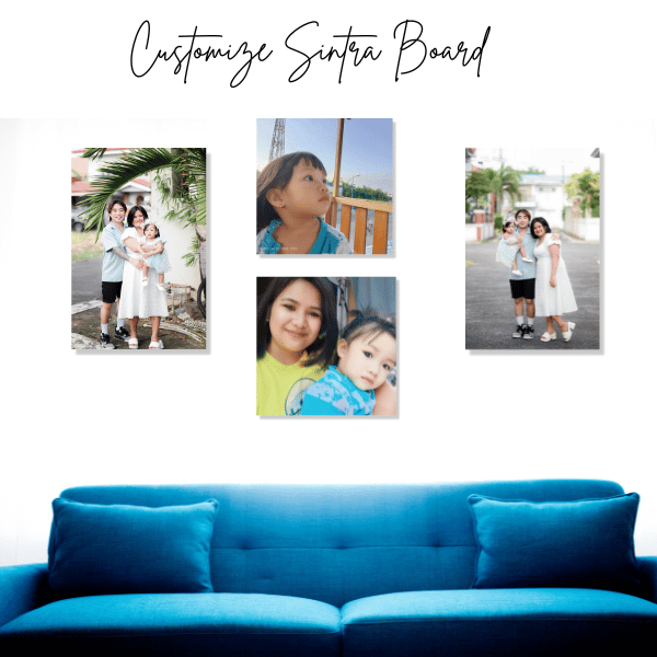 Sintra Board with free adhesive on the back (A4 Size, square size8x8 ...