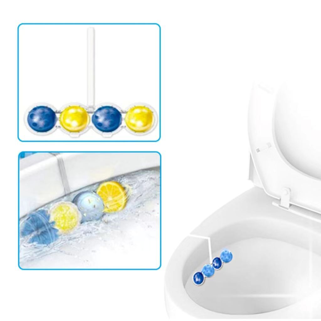 Toilet air freshener cleaner Ball odor eliminator air freshener ...