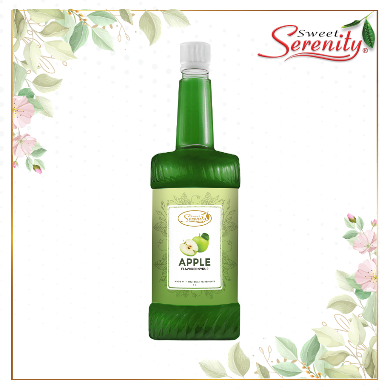 Sweet Serenity Apple Fruit Flavored Syrup | Shopee Philippines