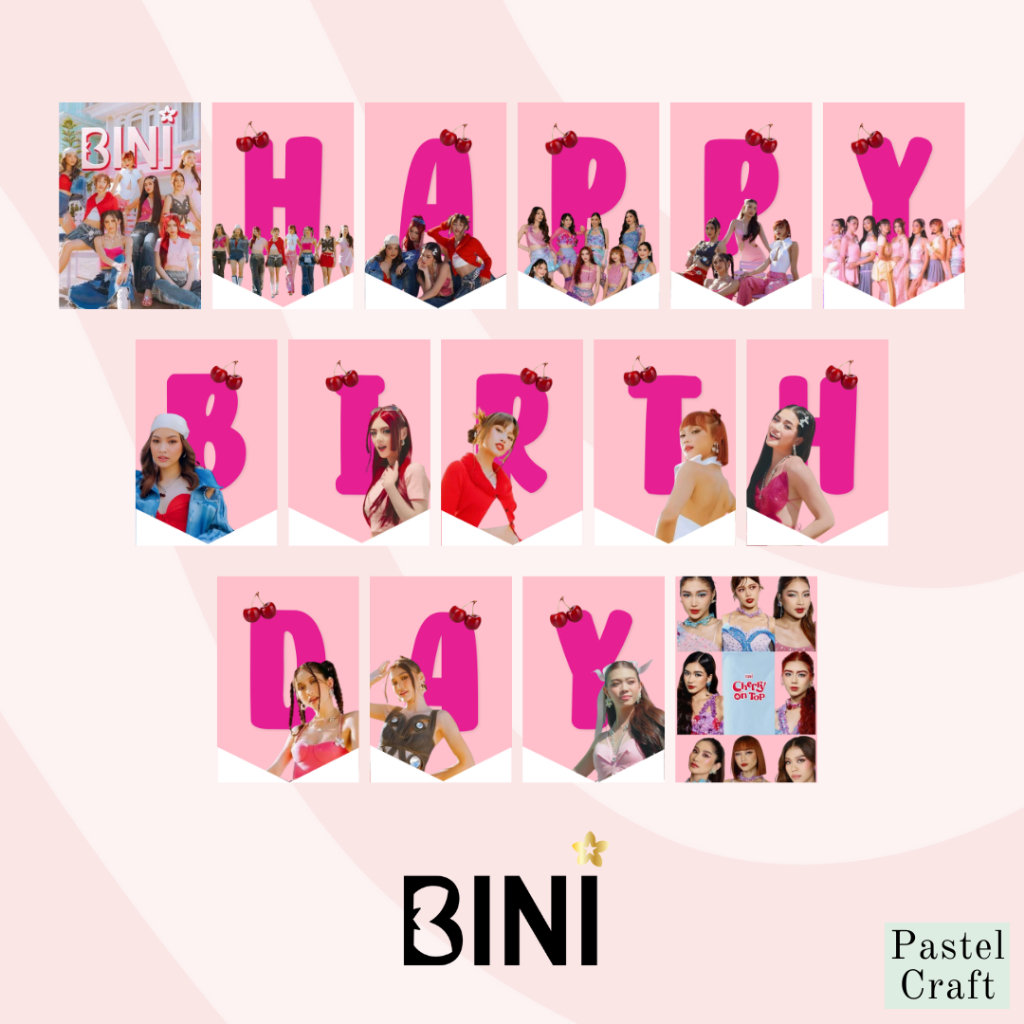 Bini Customized Banner (Message us before you order. Price is per flag ...