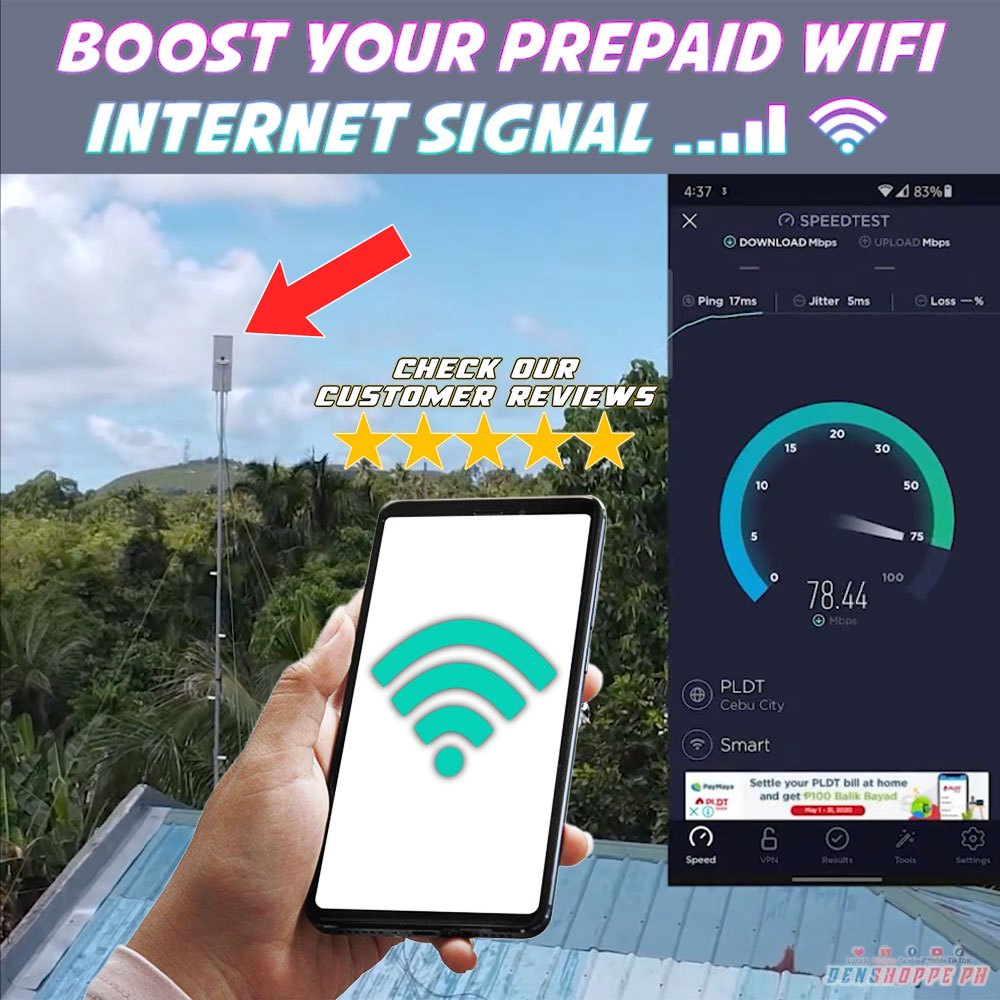 Hyperwave Sector WiFi MiMo Antenna for Prepaid WiFi Routers and Modems ...