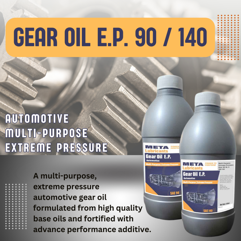 Multi-Purpose Automotive Extreme Pressure Gear Oil - GL-4 - SAE 90 ...