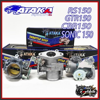 ATAKA Racing Throttle Body RS150 GTR150 SONIC 150 CBR150 V3 32MM 34MM ...