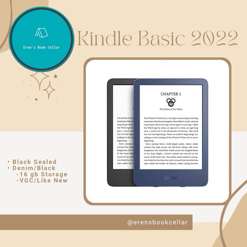 Amazon Kindle Basic 2022 ( 11th Gen ) | Shopee Philippines