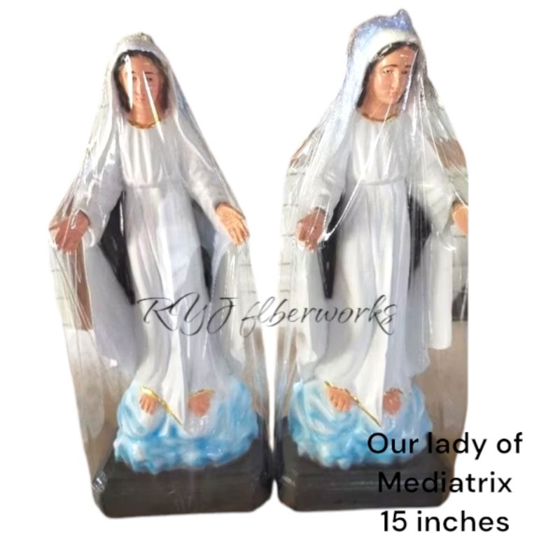 Our lady of Mediatrix (15 inches) | Shopee Philippines