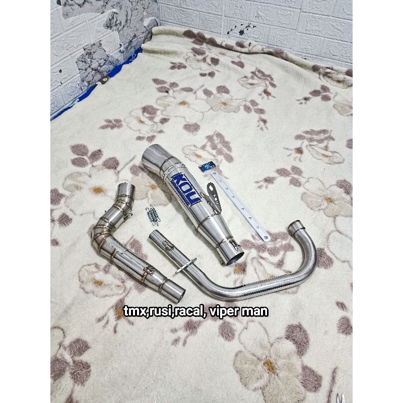 KOU Super Open Pipe Tmx/Rusi/Racal/ViperMan | Shopee Philippines