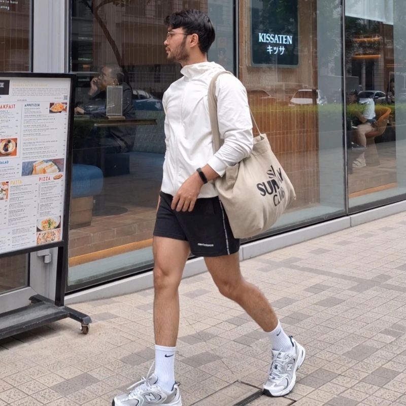Slow Sunday Club Tote Bag (LIGHTSTONE) [Oversized Tote Bag] [ PREMIUM ...