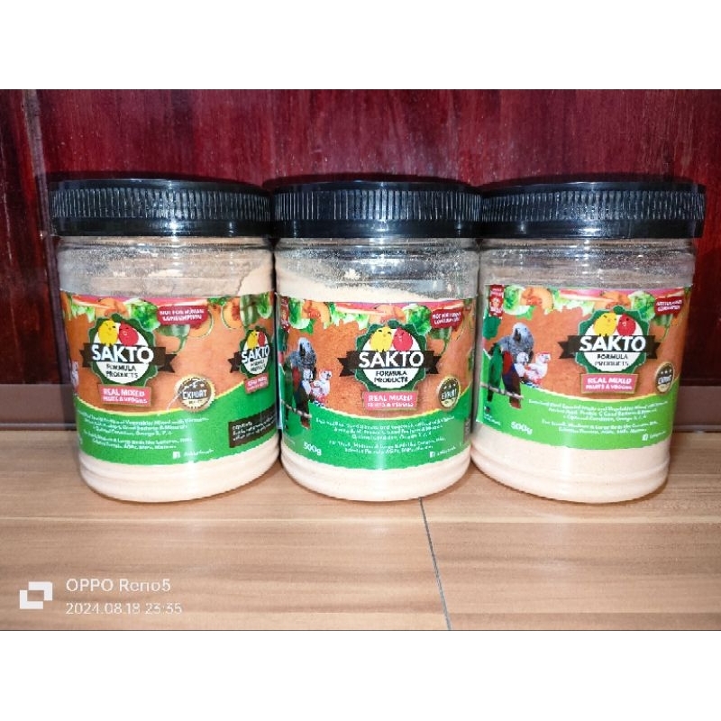 Sakto Formula Real Mix Fruit and Vegies 500grams | Shopee Philippines