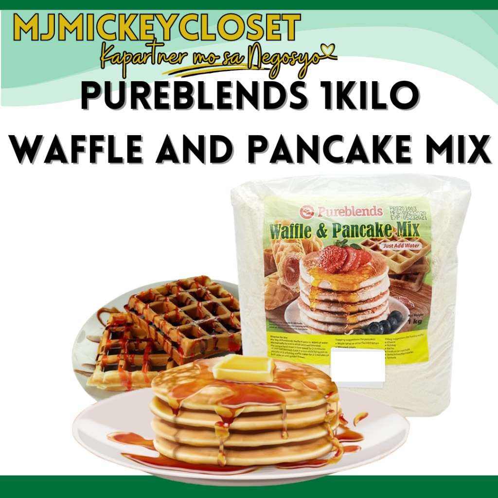 Pancake Donut Waffle Mix Minidonut Powder 500g and 1kilo Pureblend ...