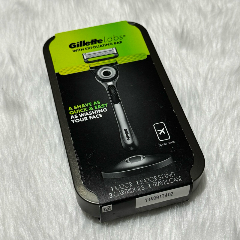 Gillette Razor with Exfoliating Bar by Gillette Labs (Sealed/actual ...