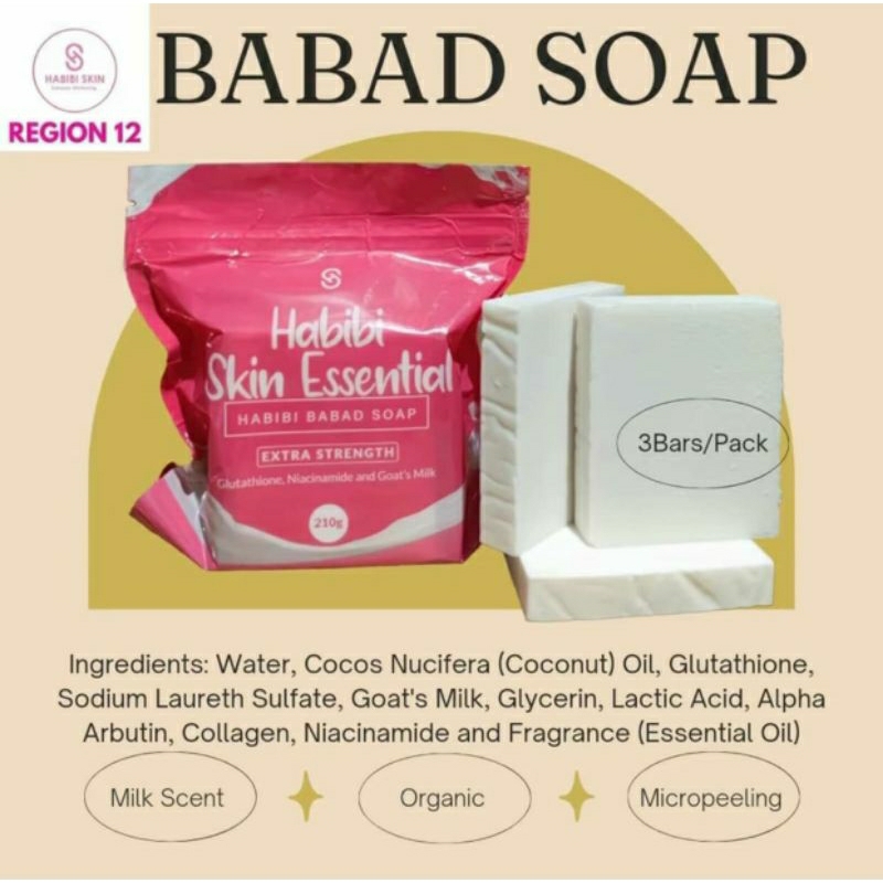 HABIBI SKIN BABAD SOAP by Crissa Liaging with FREEBIE | Shopee Philippines