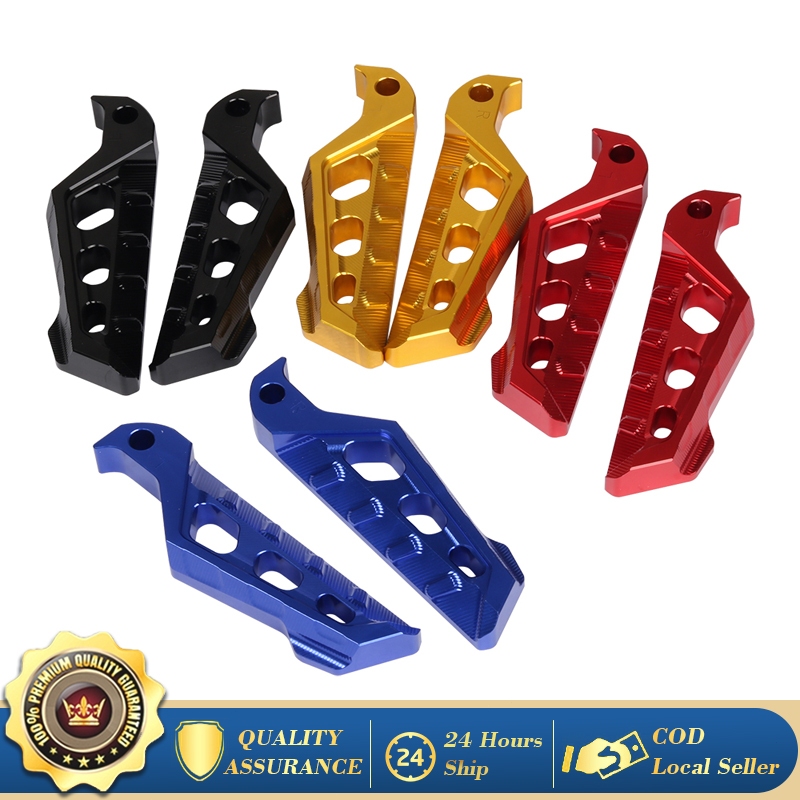 REALZION Rear Passenger Foot Peg Footrests For YAMAHA NMAX AEROX NVX ...