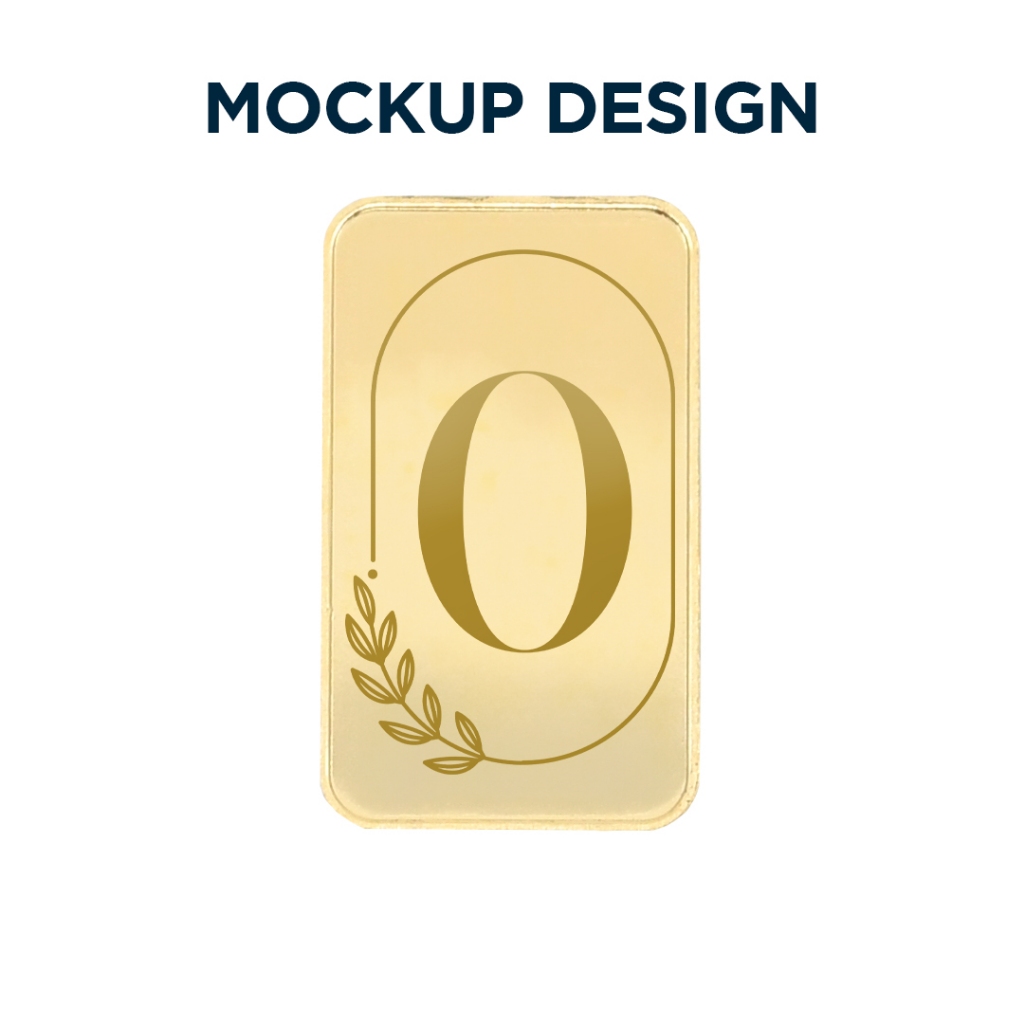 Cebuana Lhuillier 18K Gold Bar - Customized (Initials) | Shopee Philippines