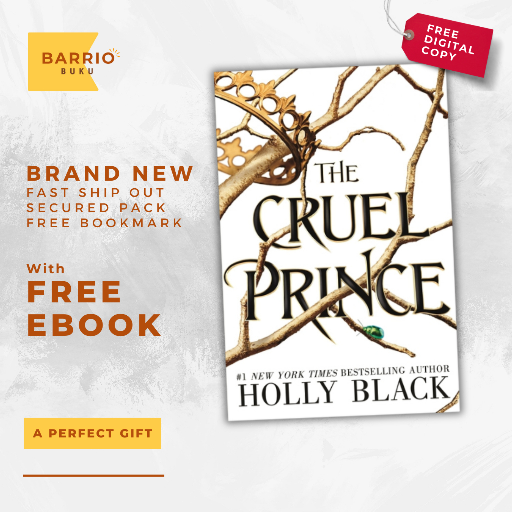 The Cruel Prince by Holly Black - with free digital copy/Ebook | Shopee ...