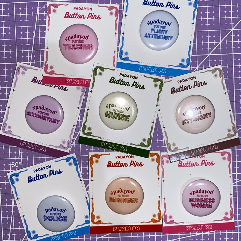 Padayon Profession Mini Button Pins Badge Pin 32MM | Shopee Philippines