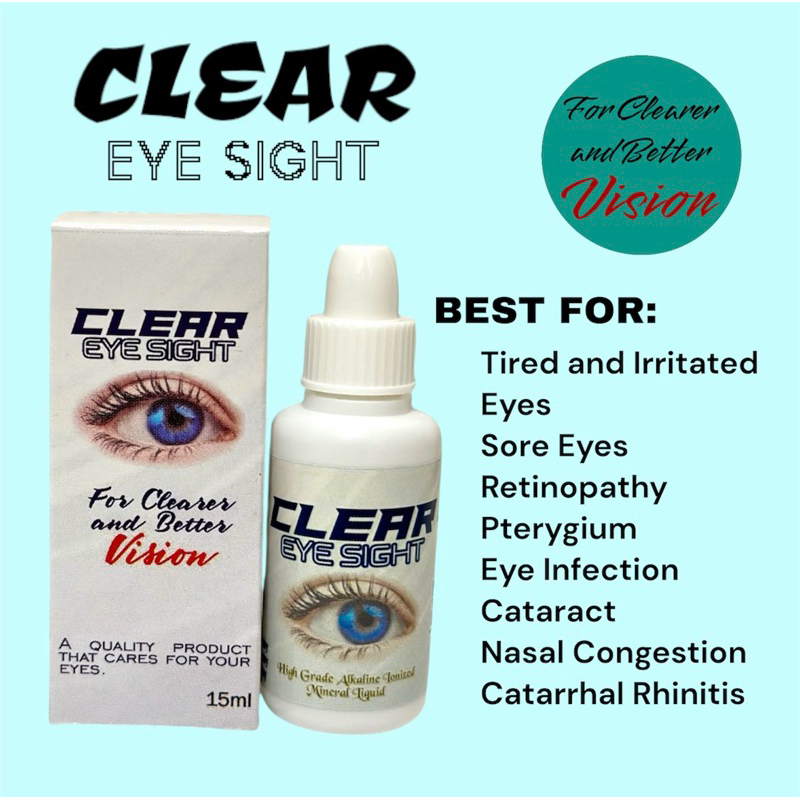 Clear Vision Eye Refreshing Drops | Shopee Philippines