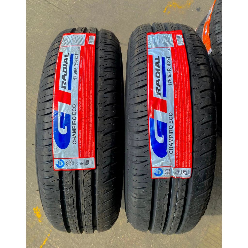 175/65 R14 Gajah Tunggal (GT) Tire Indonesia | Champiro Eco (175/65R14) | Shopee Philippines