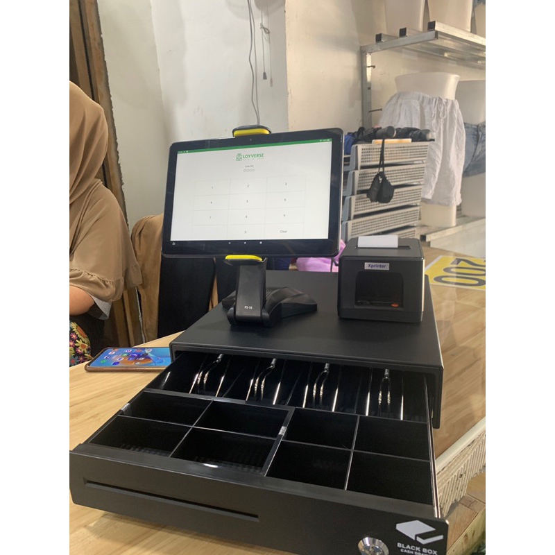 Original POS Hardware with free Loyverse and Peddlr POs app | Shopee ...