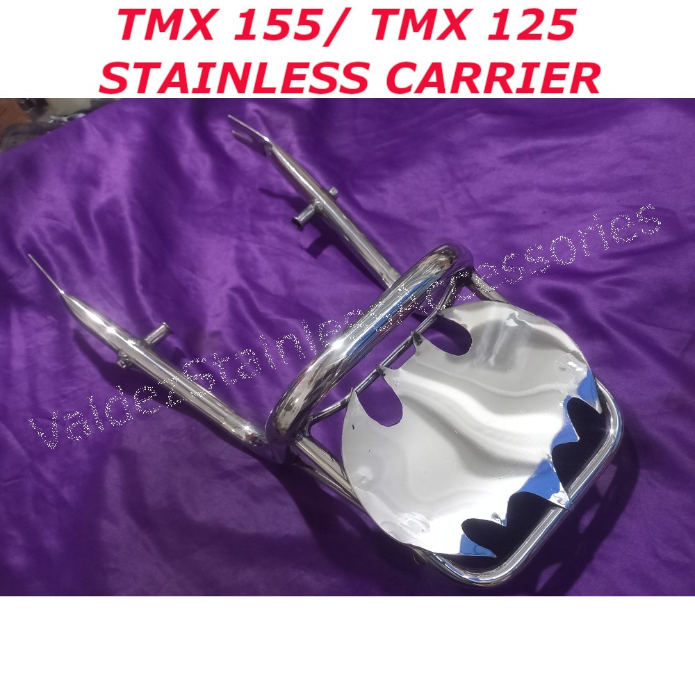 Stainless Carrier for TMX 125,l TMX 155, Euro DH 150, "BATMAN LOGO 850 ...