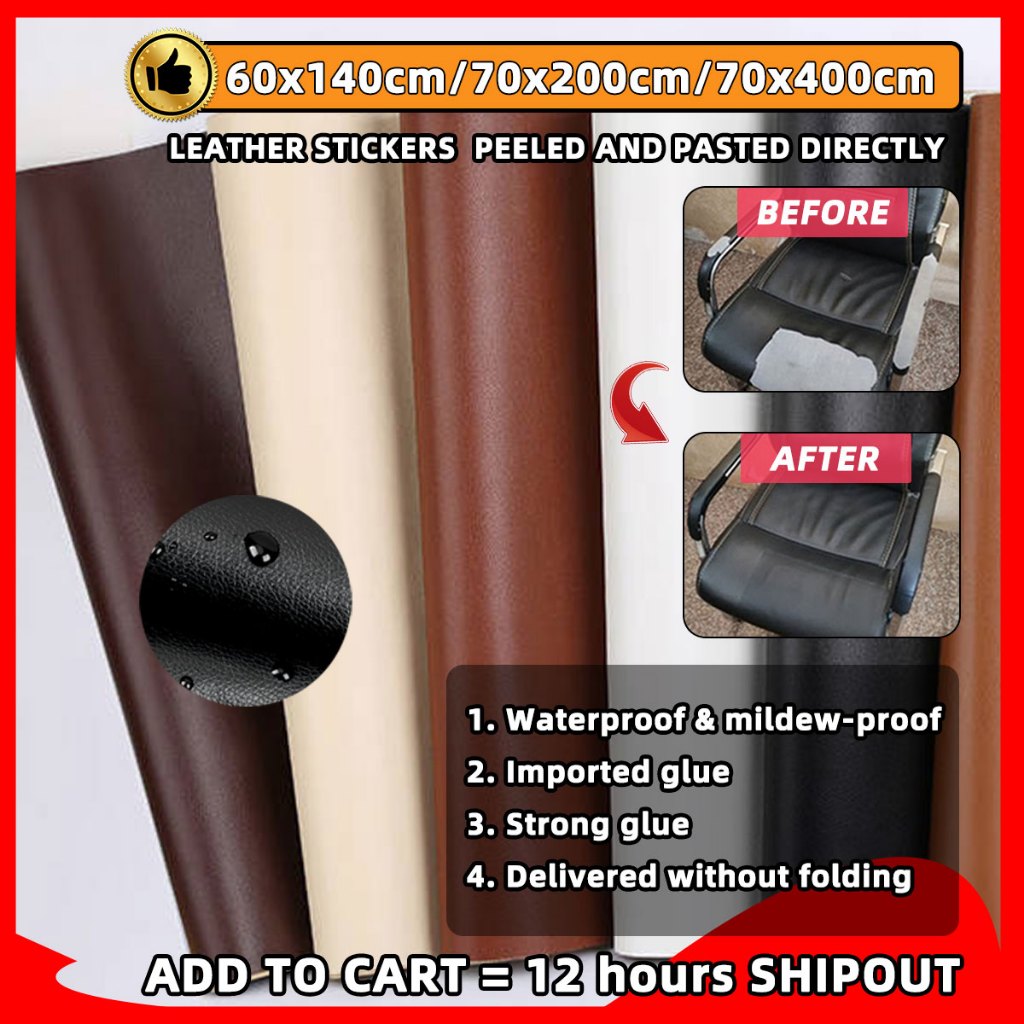 Self Adhesive Leather PatchPu Fabric Leather Sticker For Sofa Repair ...
