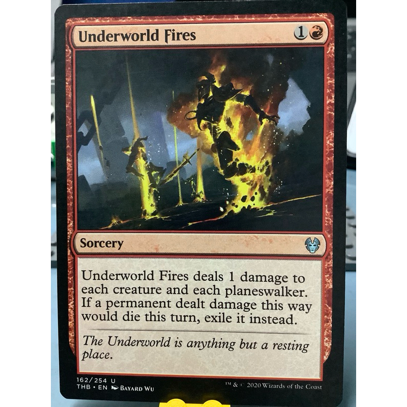 MAGIC: The Gathering - Underworld Fires (Theros: Beyond Death) | Shopee ...