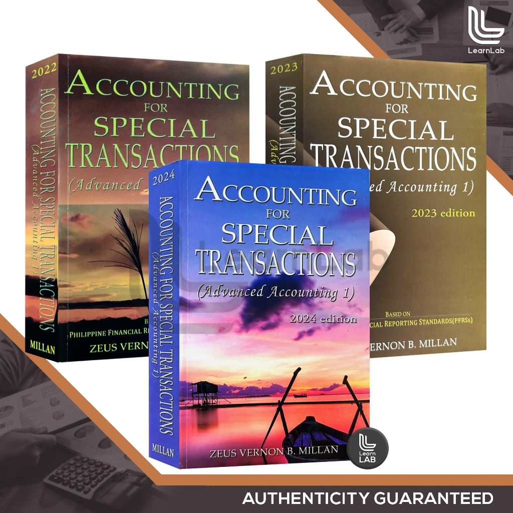 ACCOUNTING FOR SPECIAL TRANSACTIONS: Advanced Accounting (2022, 2023 ...