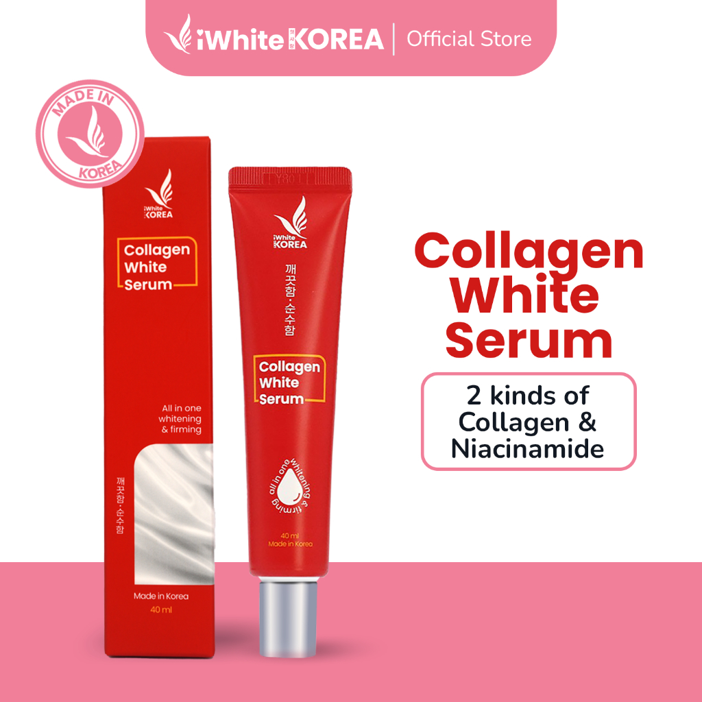 iWhite Korea Collagen White Serum Tube 40ml | Shopee Philippines