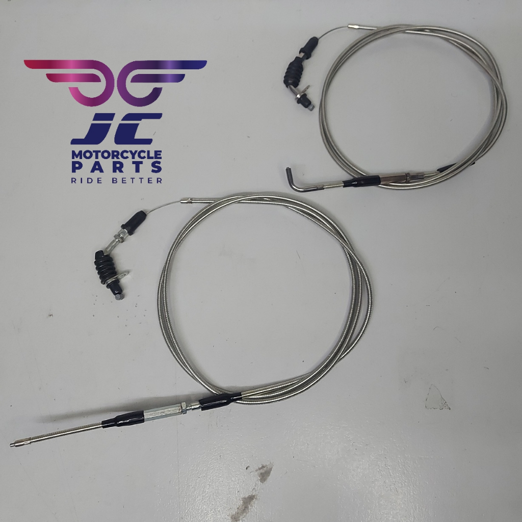 THROTTLE CABLE ( SINGLE ) FOR YAMAHA JOG SCOOTERS ( GENUINE ) | Shopee ...