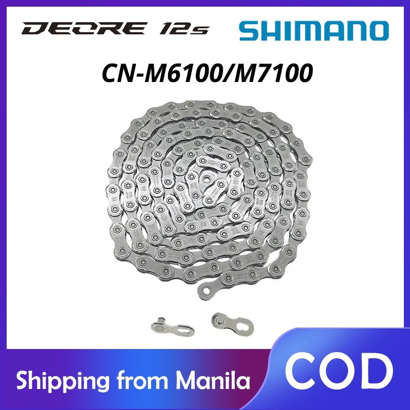 Shimano DEORE SLX M6100 M7100 Chain 12 Speed Mountain Bike Bicycle 12s ...