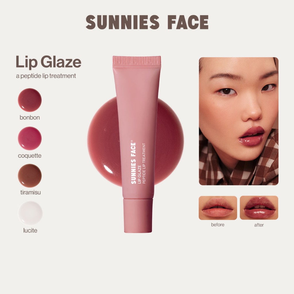 Sunnies Face Lip Glaze [Peptide Lip Treatment] | Shopee Philippines