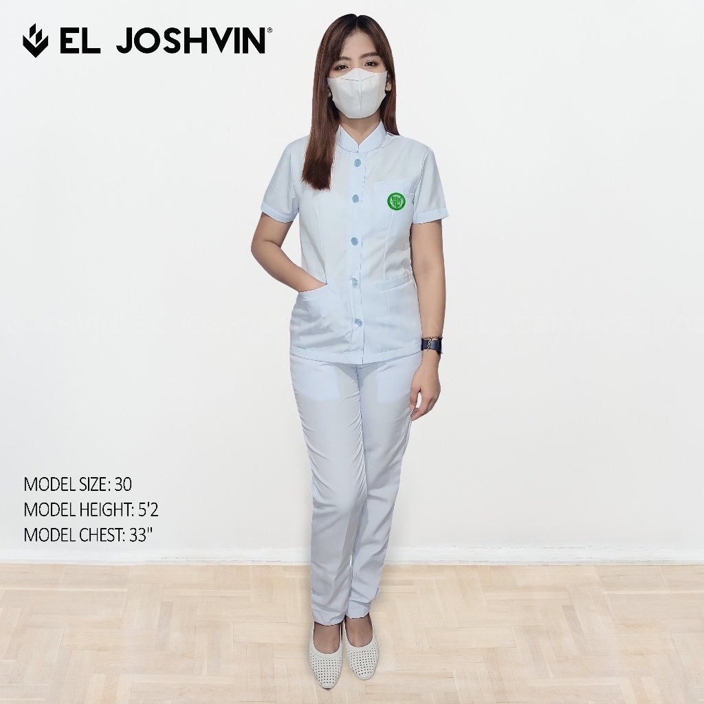 OLFU BSN OLFU Nursing Uniform BS in Nursing for Women with Logo Premium ...