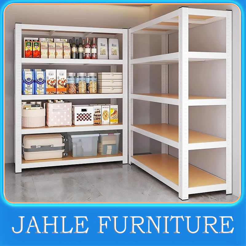 Thickened light shelves Floor racks Multi-layer kitchen racks Warehouse ...