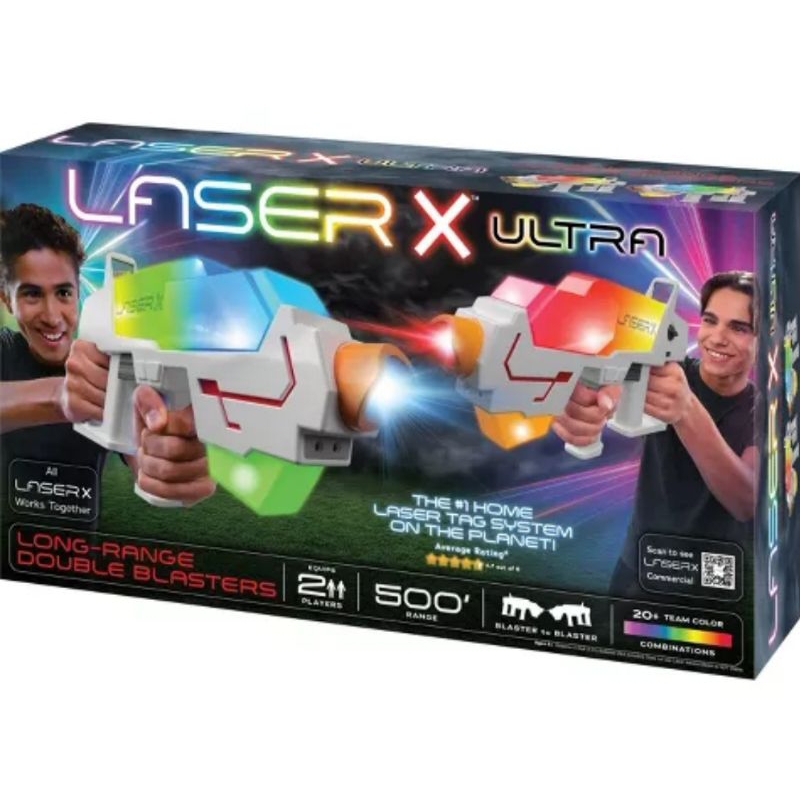 Laser X Ultra Long Range Double Blaster | Shopee Philippines