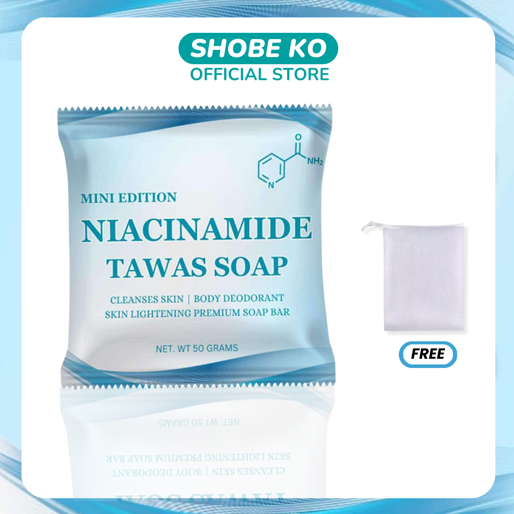 SHOBE KO Tawas Niacinamide Minis 1PC with FREE SOAP NET | Shopee ...