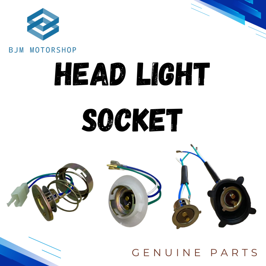 HEAD LIGHT SOCKET XRM TMX BARAKO GD110 STX X4 H4 COPPER SOCKET | Shopee ...