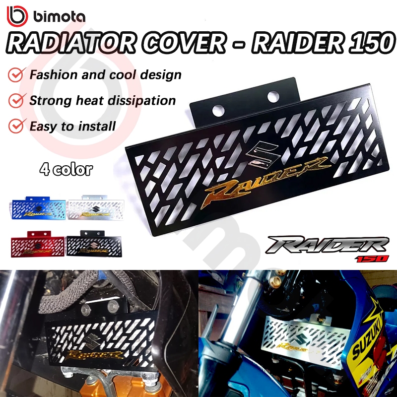 Bimota Raider 150 Motorcycle Radiator Cover Iron Cove | Shopee Philippines
