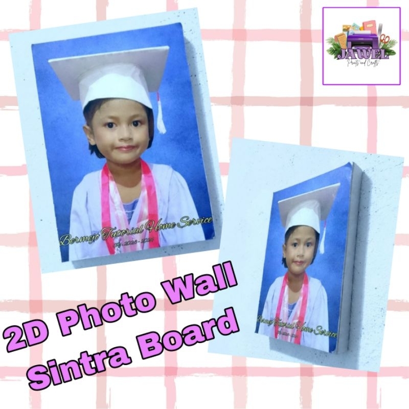 Customized - 2D Photo Wall Decor Sintra Board (Glossy or Matte Finished ...