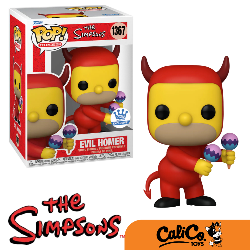 Funko POP! Television: The Simpsons - Evil Homer (Funko Shop Exclusive ...