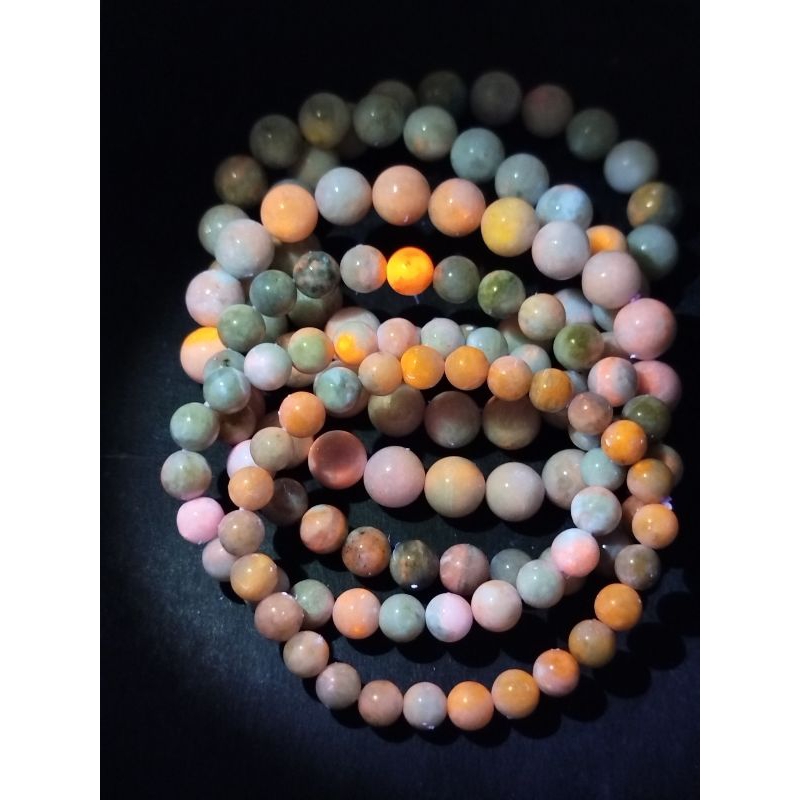 Rare Hackmanite Var. Sodalite UV Floresence Glowing Bracelet | Shopee ...