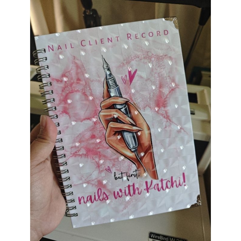 Customized Client Record Notebook | Shopee Philippines