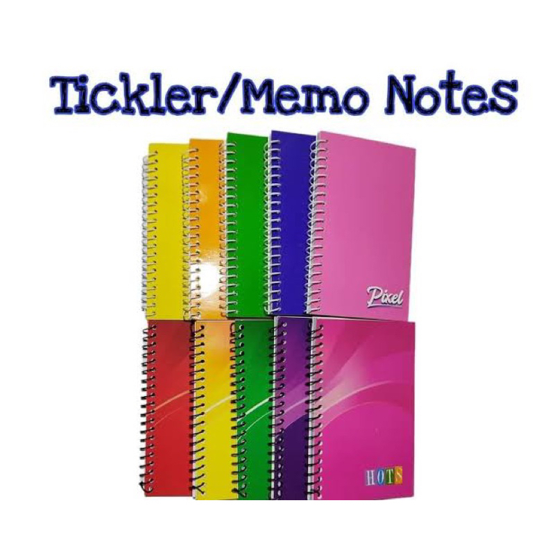 10pcs Spiral Small Pocket/Tickler Notebook | Shopee Philippines
