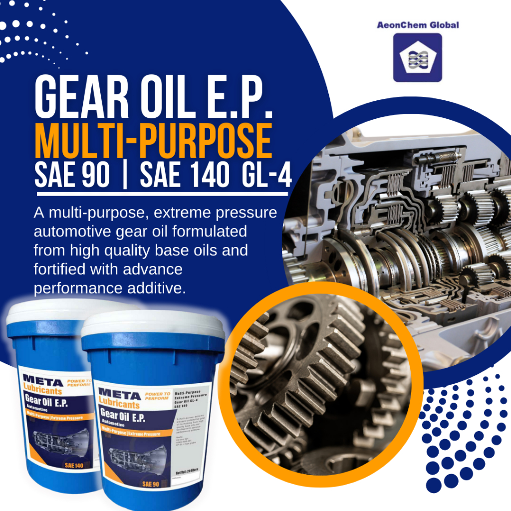 META Lubricants - Automotive / Multi-Purpose Gear Oil SAE 90 / SAE 140 ...